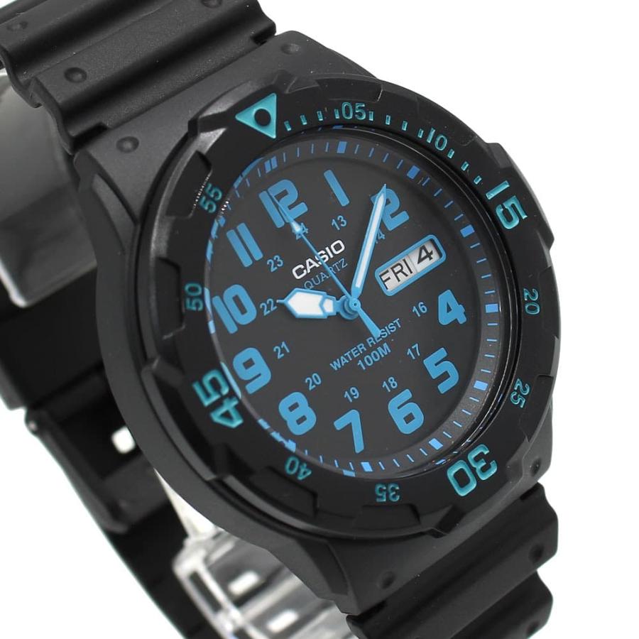 CASIO（カシオ） 腕時計 メンズ&レディース スタンダード STANDARD CASIO アナログ クオーツ 100m防水 ブラック ...