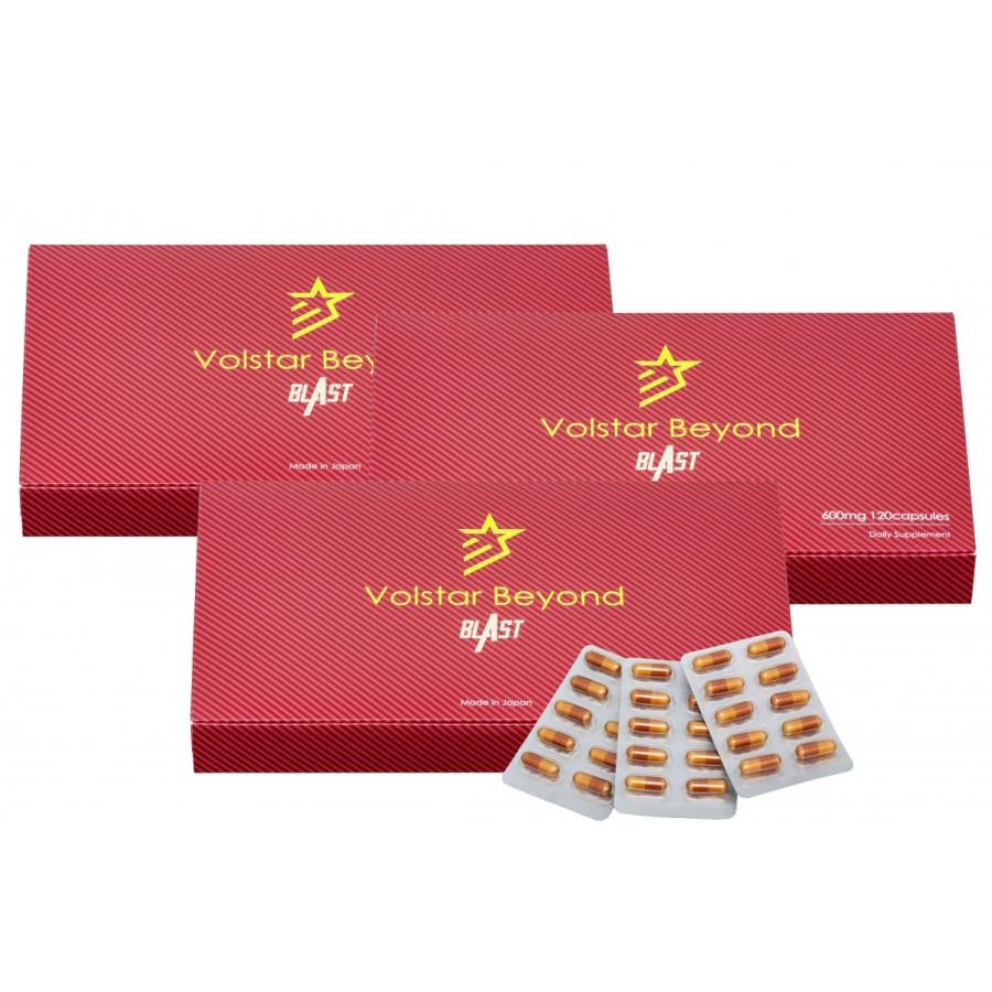 男性用自信増大サプリ ヴォルスタービヨンドブラスト 公式 約3か月分360粒入り シトルリン・アルギニン・亜鉛配合 :vbb-03 ...