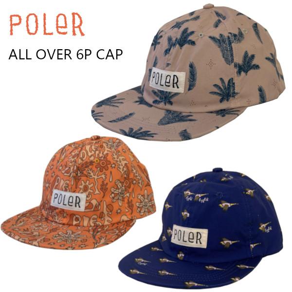POLeR POLER ポーラー ALL OVER 6P CAP キャップ 帽子 メンズ レディース 正規販売店 2023 FW : VOLTAGE - 通販 - Yahoo!ショッピング