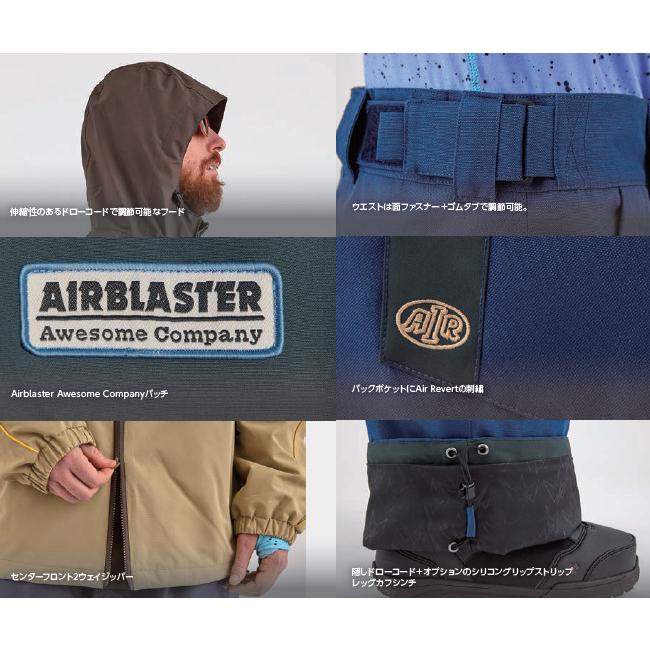 24-25 AIRBLASTER エアブラスター Revert Jacket リバート ジャケット メンズ スノーボード ウエア ...