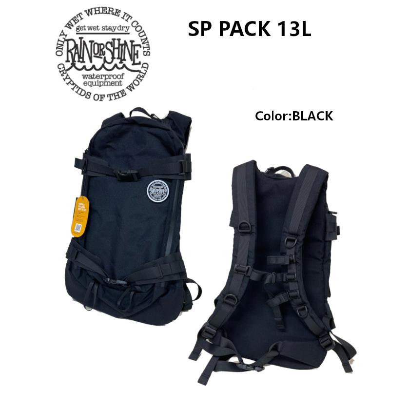 RAIN OR SHINE レイン オア シャイン SC PACK 13L BLACK バックパック レインオアシャイン : sc13 : VOLTAGE - 通販 - Yahoo!ショッピング