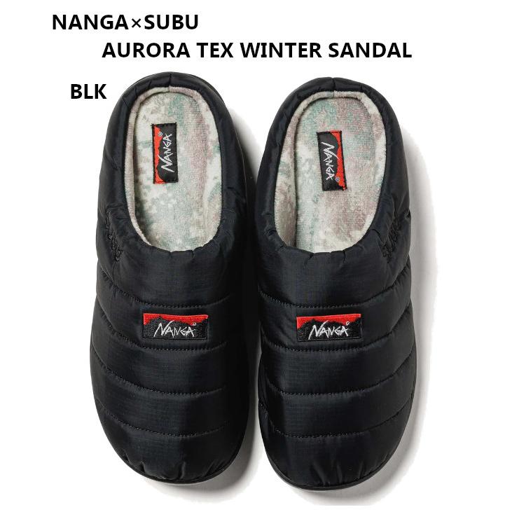 NANGA ナンガ NANGA × SUBU AURORA TEX WINTER SANDAL ナンガ × スブ オーロラ テックス ウィンター サンダル NANGA DOWN WEAR ...
