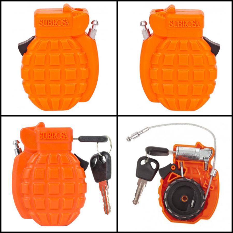 SUBROSA COMBAT LOCK コンバットロック ワイヤーロック 自転車 鍵 サブローザ : sr25locom : ヴォーグ ...