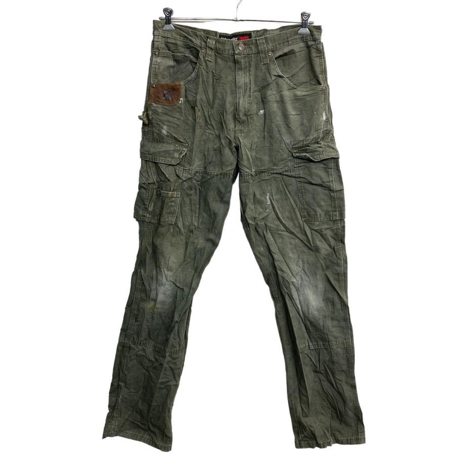 Wrangler カーゴパンツ W34 ラングラー ワークパンツ カーキ 古着卸 アメリカ仕入 2212-336 : 古着屋DEN ヤフー ...