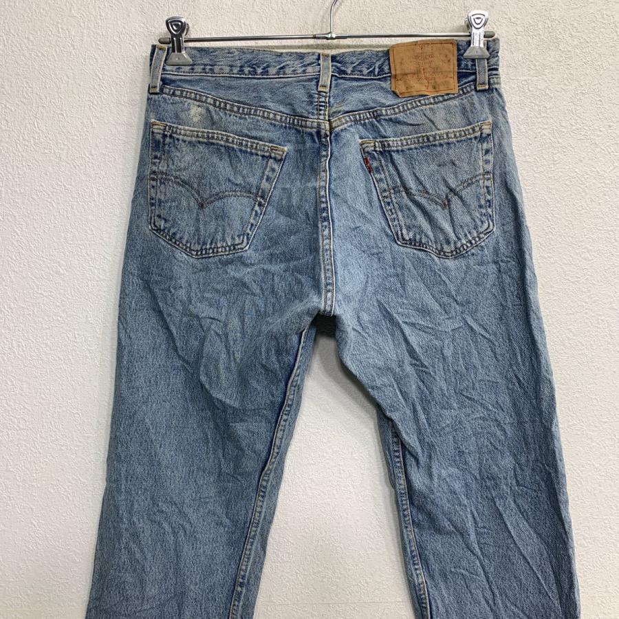 Levi's 501 デニムパンツ W34 リーバイス ボタンフライ ライトブルー コットン USA製 古着卸 アメリカ仕入 2312-220 ...