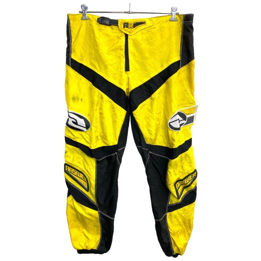 ANSWER モトクロスパンツ W40 アンサー レーシングパンツ ビッグサイズ イエロー ブラック 古着卸 アメリカ仕入 2405-1733 : 古着屋DEN ヤフーショッピング店 - 通販 ...