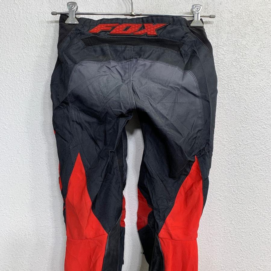 FOX モトクロスパンツ W28 フォックス ジュニアサイズ レーシングパンツ ブラック レッド 古着卸 アメリカ仕入 2406-189 ...