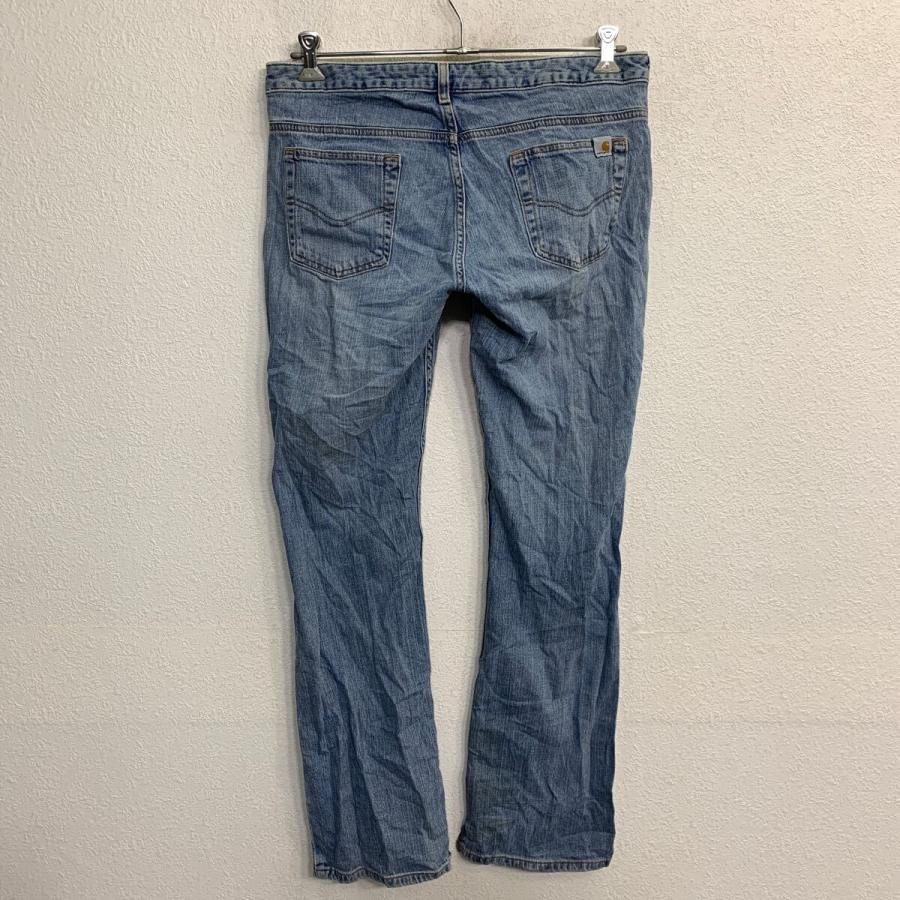 Carhartt デニムパンツ W34 カーハート レディース ブルー メキシコ製 古着卸 アメリカ仕入 2501-856 : 2501 ...