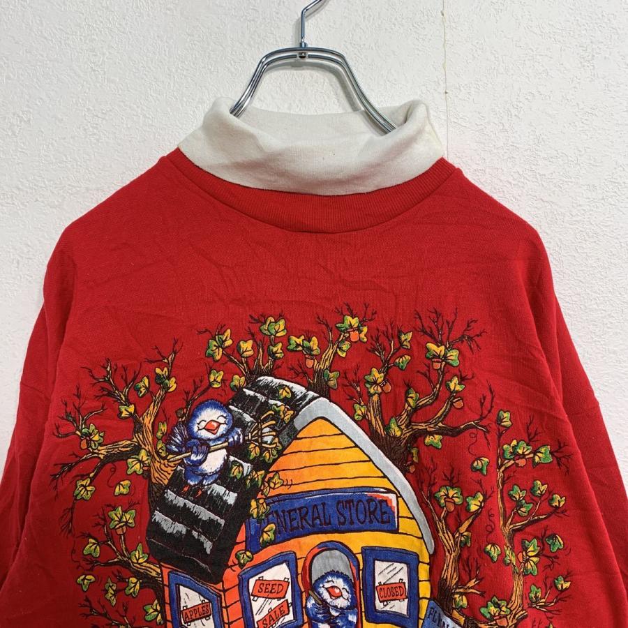 BASIC EDITIONS レイヤードネック スウェットトレーナー ウィメンズ S レッド プリント 古着卸 アメリカ仕入れ a401-5235 :a401-5235:古着屋DEN ヤフー ...