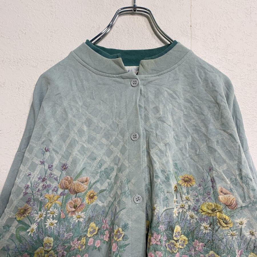 ダブルネック スウェット ジャケット ウィメンズ XL ブルー カーディガン レトロ カントリー 80s 90s 古着卸 アメリカ仕入れ a401-5835 :a401-5835:古着屋DEN ...