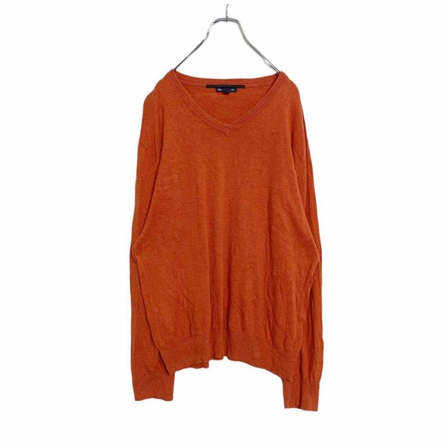 GAP ニットセーター L オレンジ ギャップ 無地 薄手 古着卸 アメリカ仕入れ a404-5936 : 古着屋DEN ヤフーショッピング店 - 通販 - Yahoo!ショッピング