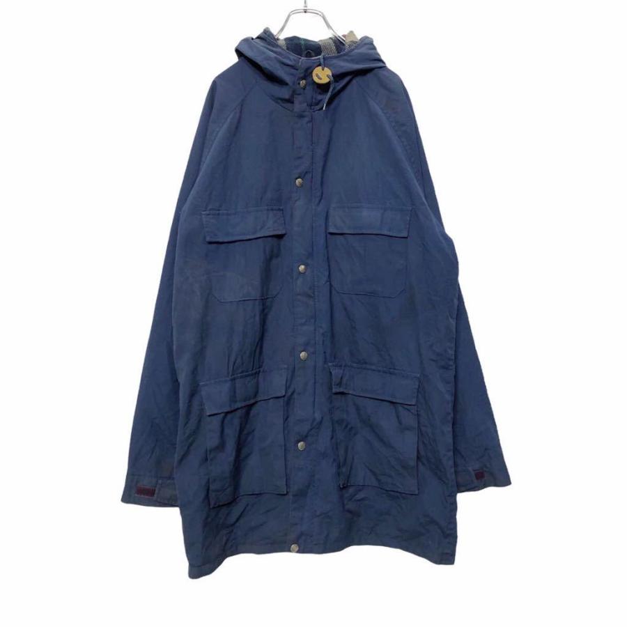 Field martex マウンテンパーカー XLTサイズ アウトドア ロング丈 紺 ネイビー 古着卸 アメリカ仕入れ a405-5470 ...