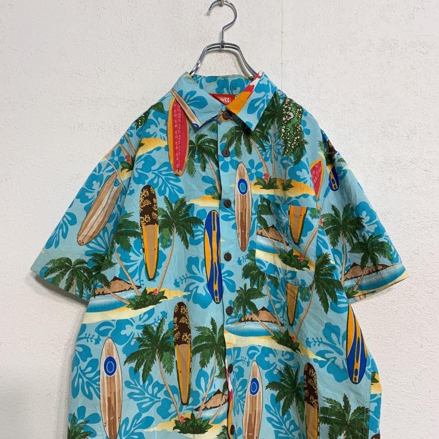 LOWES 半袖シャツ M ブルー ビーチ 南国 ヤシの木 柄シャツ アロハシャツ 古着卸 アメリカ仕入れ a406-6348 : 古着屋DEN ヤフーショッピング店 - 通販 - Yahoo ...