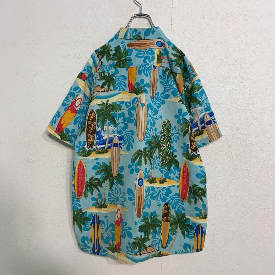 LOWES 半袖シャツ M ブルー ビーチ 南国 ヤシの木 柄シャツ アロハシャツ 古着卸 アメリカ仕入れ a406-6348 : 古着屋DEN ヤフーショッピング店 - 通販 - Yahoo ...
