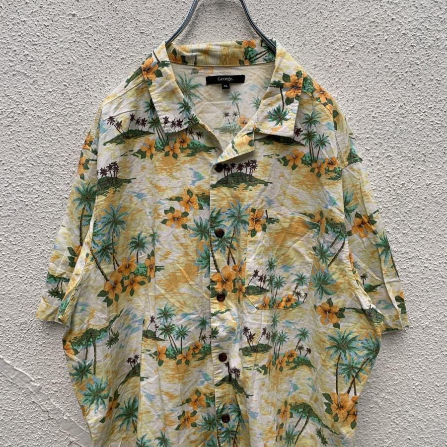 GEORGE アロハシャツ XLサイズ ビッグサイズ ハワイアン 総柄 コットン 古着卸 アメリカ仕入れ a407-5539 : 古着屋DEN ヤフーショッピング店 - 通販 - Yahoo ...