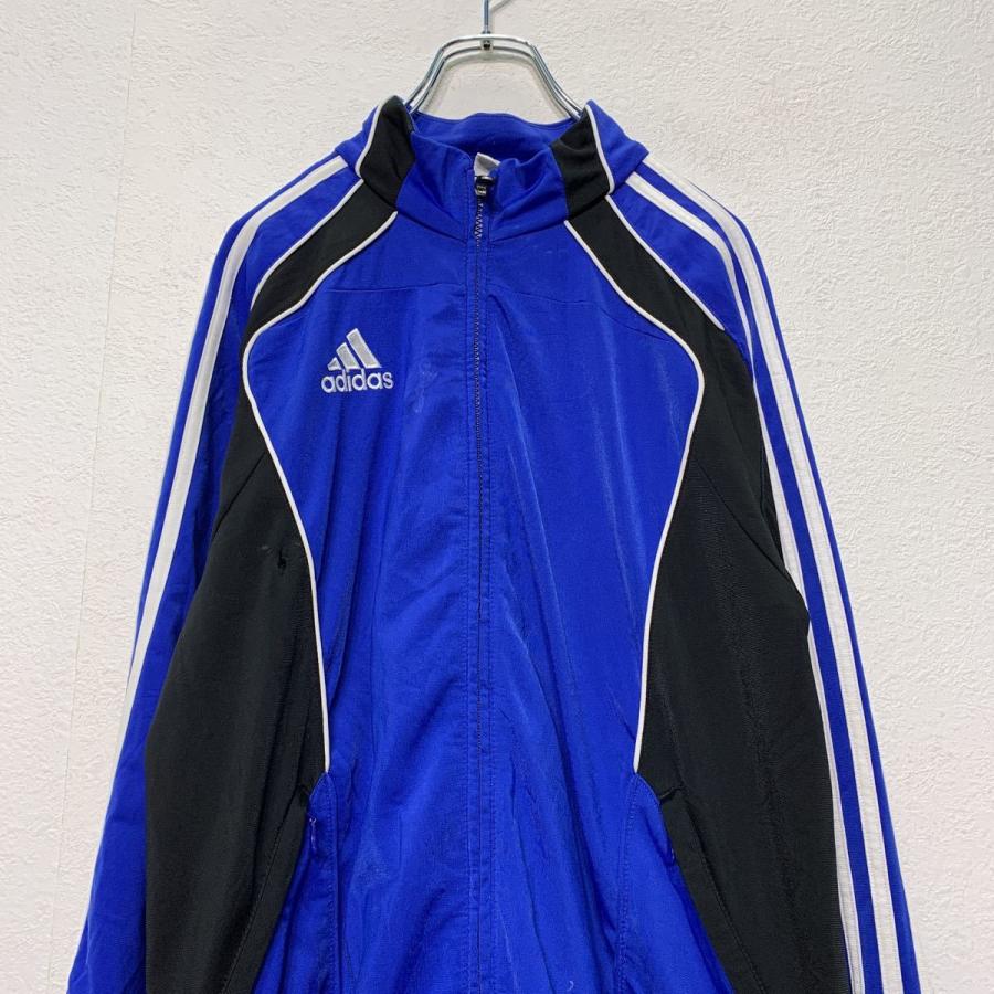 adidas トラックジャケット Lサイズ アディダス スポーツ ジャージ 青 ブルー 古着卸 アメリカ仕入れ a408-5465 : 古着屋DEN ヤフーショッピング店 - 通販 ...