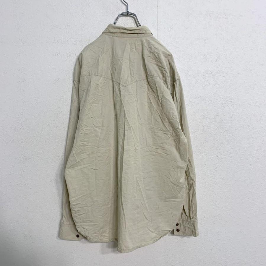 Wrangler 長袖 シャツ XL ライトベージュ ラングラー 2ポケット スナップボタン ウエスタン 無地 古着卸 アメリカ仕入れ a409-5046 : 古着屋DEN ヤフーショッピング ...