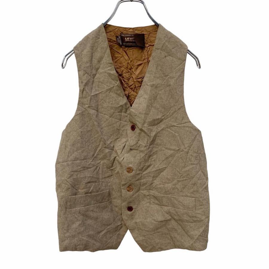 Levi's ベスト S〜 ベージュ ブラウン リーバイス 古着卸 アメリカ仕入れ a411-5280 : 古着屋DEN ヤフーショッピング店 - 通販 - Yahoo!ショッピング