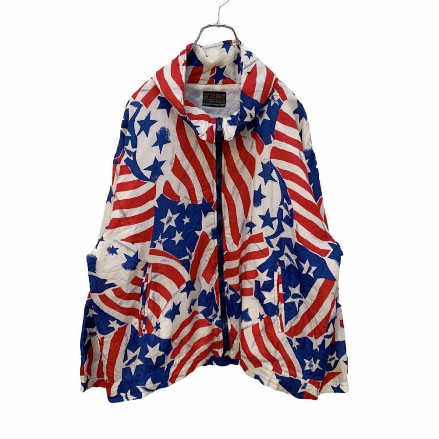 MURELI 総柄 ナイロンジャケット Lサイズ位 ブルゾン 古着卸 アメリカ仕入れ a412-5733 : 古着屋DEN ヤフーショッピング店 - 通販 - Yahoo!ショッピング