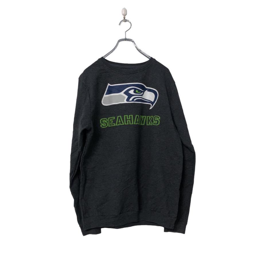 NFL SEAHAWKS プリントスウェット M グレー アメフト シーホークス スポーツ プリントトレーナー 古着卸 アメリカ仕入 a503-5177 : 古着屋DEN ヤフーショッピング店 ...