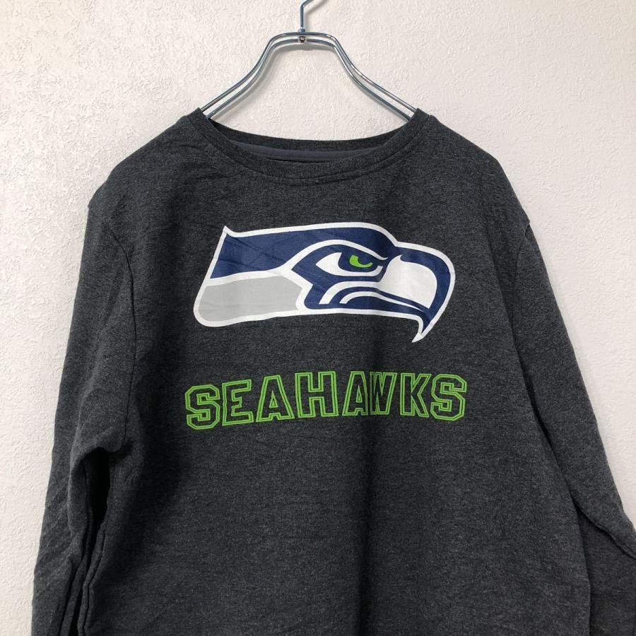 NFL SEAHAWKS プリントスウェット M グレー アメフト シーホークス スポーツ プリントトレーナー 古着卸 アメリカ仕入 a503-5177 : 古着屋DEN ヤフーショッピング店 ...
