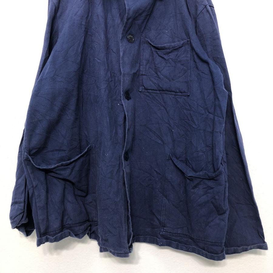 ユーロ カバーオール XL位 ネイビー ビッグサイズ ワークジャケット 古着卸 アメリカ仕入 a503-5382 : 古着屋DEN ヤフーショッピング店 - 通販 - Yahoo!ショッピング