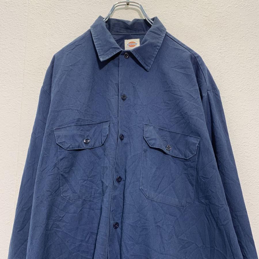 Dickies 長袖 無地 シャツ L ネイビー ディッキーズ ワーク 古着卸 アメリカ仕入 a503-6073 : 古着屋DEN ヤフーショッピング店 - 通販 - Yahoo!ショッピング