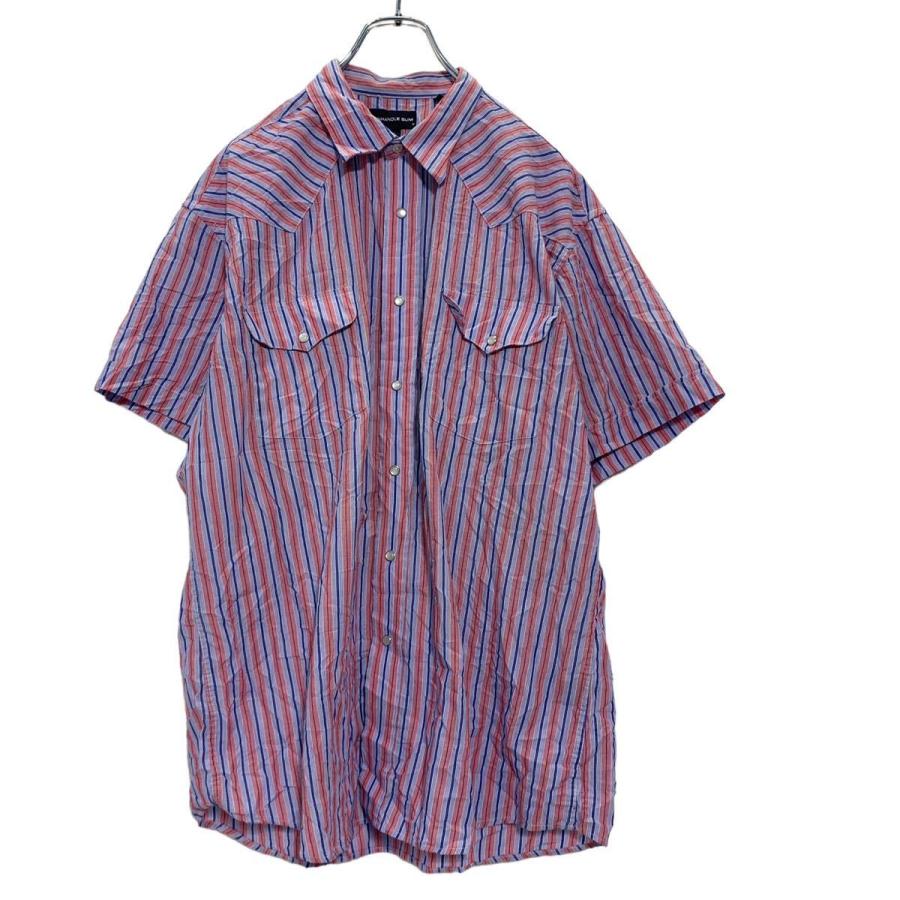 PANHANDLE SLIM 半袖 ウエスタン シャツ L レッド ブルー スナップボタン 古着卸 アメリカ仕入 a503-6580 : 古着屋DEN ヤフーショッピング店 - 通販 ...