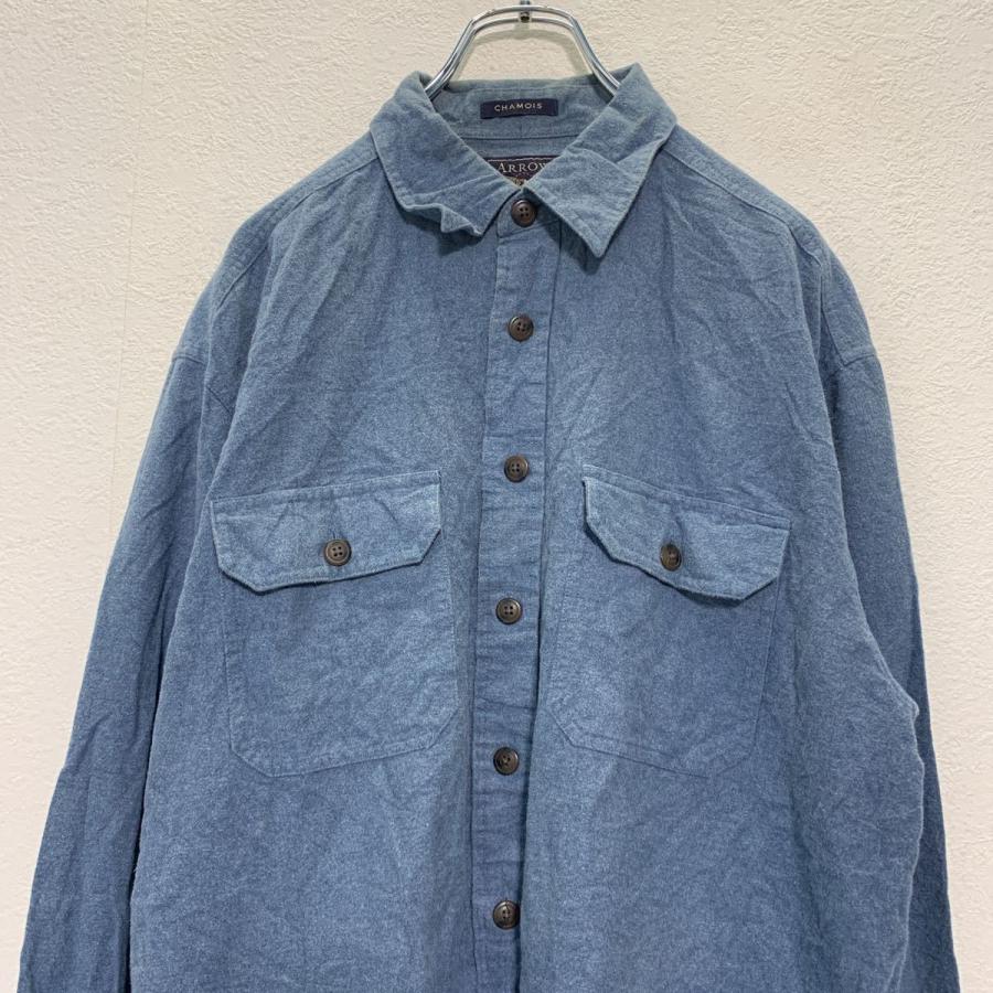 ARROW 長袖 無地 シャツ L ネイビー ブルー系 アロー 古着卸 アメリカ仕入 a503-6802 :a503-6802:古着屋DEN ヤフーショッピング店 - 通販 - Yahoo ...