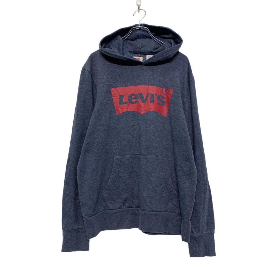 Levi's プリント スウェット フーディー L インディゴ リーバイス ビッグロゴ 古着卸 アメリカ仕入 a504-6147 : 古着屋DEN ヤフーショッピング店 - 通販 ...