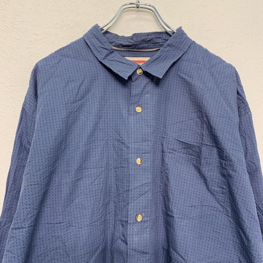 Wrangler 長袖 柄シャツ 2XL ネイビー ラングラー ビッグサイズ 古着卸 アメリカ仕入 a505-5347 : 古着屋DEN ...