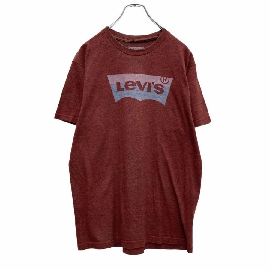 Levi's 半袖 プリント Tシャツ M レッドブラウン リーバイス ロゴ 古着卸 アメリカ仕入 a505-5936 : 古着屋DEN ヤフーショッピング店 - 通販 - Yahoo!ショッピング
