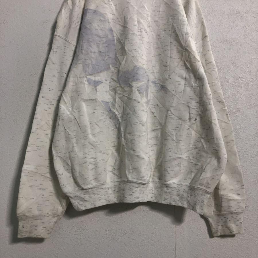 H.L.MILLER GOLD ロゴ スウェット トレーナー XL ホワイト アメリカ製 ウォータータウン 古着卸 アメリカ仕入 a505 ...