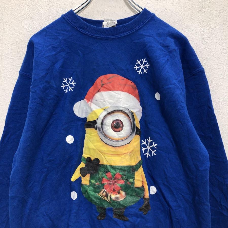 GILDAN プリント スウェットトレーナー ウィメンズ XL ブルー ギルダン ミニオン クリスマス サンタ帽子 古着卸 アメリカ仕入 a506-5081 : 古着屋DEN ヤフー ...