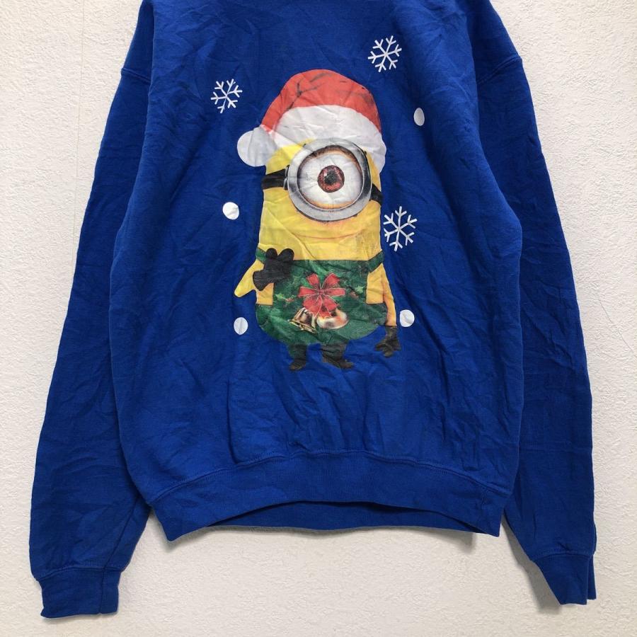 GILDAN プリント スウェットトレーナー ウィメンズ XL ブルー ギルダン ミニオン クリスマス サンタ帽子 古着卸 アメリカ仕入 a506-5081 :a506-5081:古着屋DEN ...