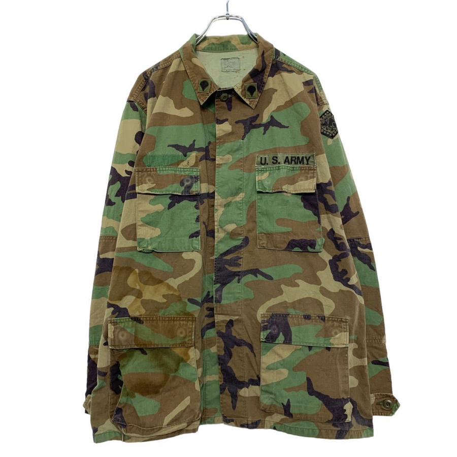 U.S.ARMY ウッドランド BDU ジャケット XL位 ユーエスアーミー ビッグサイズ ミリタリー 古着卸 アメリカ仕入 a506-5569 : 古着屋DEN ヤフーショッピング店 ...