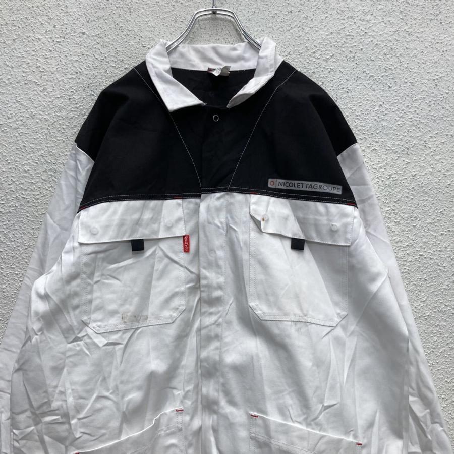 BERJAC ユーロワークジャケット XXL位 スナップボタン ブルゾン ホワイト×ブラック 古着卸 アメリカ仕入 a506-6300 : 古着屋DEN ヤフーショッピング店 - 通販 ...