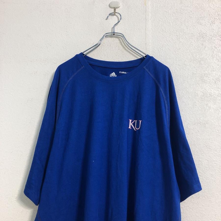 adidas 半袖 プリント Tシャツ 2XL ブルー アディダス ビッグサイズ クライマライト スポーツ 古着卸 アメリカ仕入 a506-6344 :a506-6344:古着屋DEN ヤフー ...