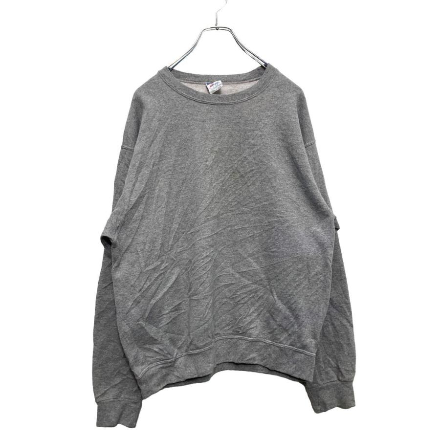 JERZEES 無地スウェット Mサイズ ジャージーズ シンプルトレーナー 灰色 グレー 古着卸 アメリカ仕入 a507-5034 ...
