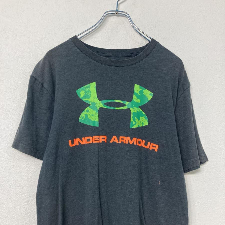 UNDER ARMOUR 半袖 プリント Tシャツ M〜 グレー グリーン オレンジ アンダーアーマー ロゴ スポーツ 古着卸 アメリカ仕入 a507-5866 : 古着屋DEN ヤフー ...