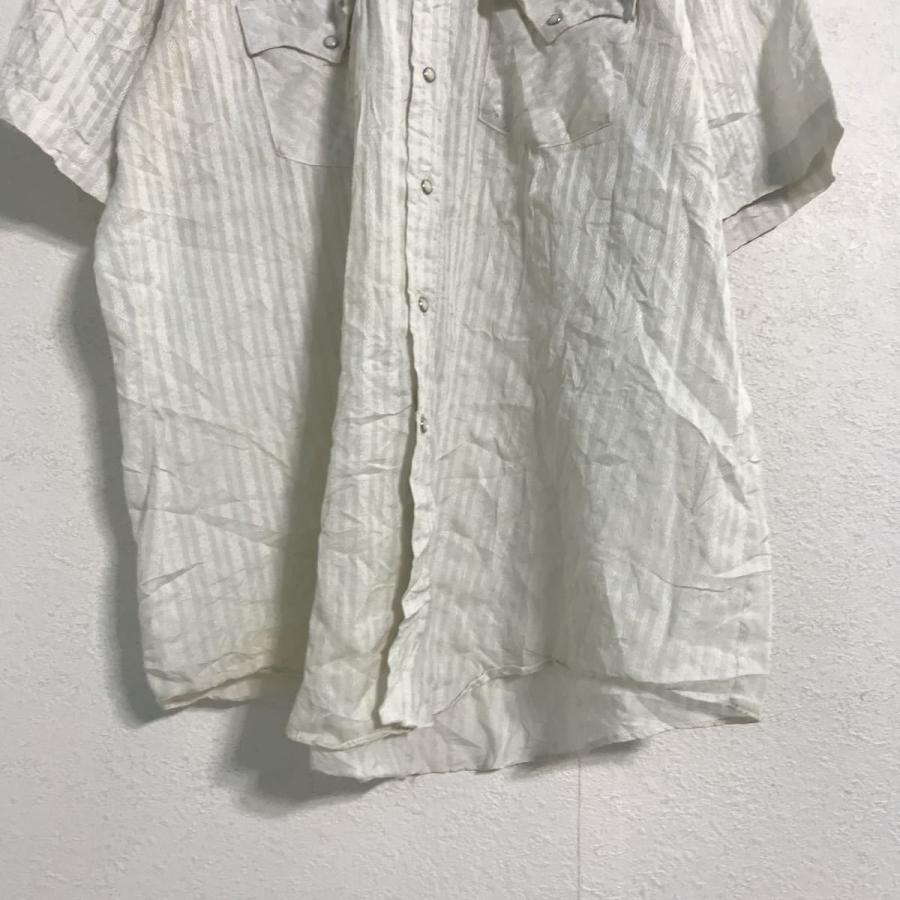 HOLT 半袖 ストライプ シャツ XL ホワイト ウエスタンシャツ 古着卸 アメリカ仕入 a508-5294 : 古着屋DEN ヤフーショッピング店 - 通販 - Yahoo!ショッピング