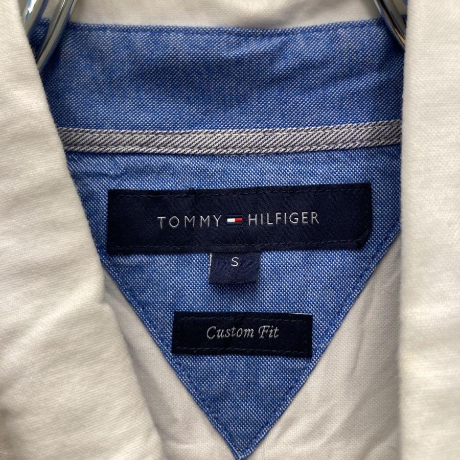 TOMMY HILFIGER 長袖 ボタンダウンシャツ Sサイズ トミーヒルフィガー 白 ホワイト 古着卸 アメリカ仕入 a508-5936 : 古着屋DEN ヤフーショッピング店 - 通販 ...