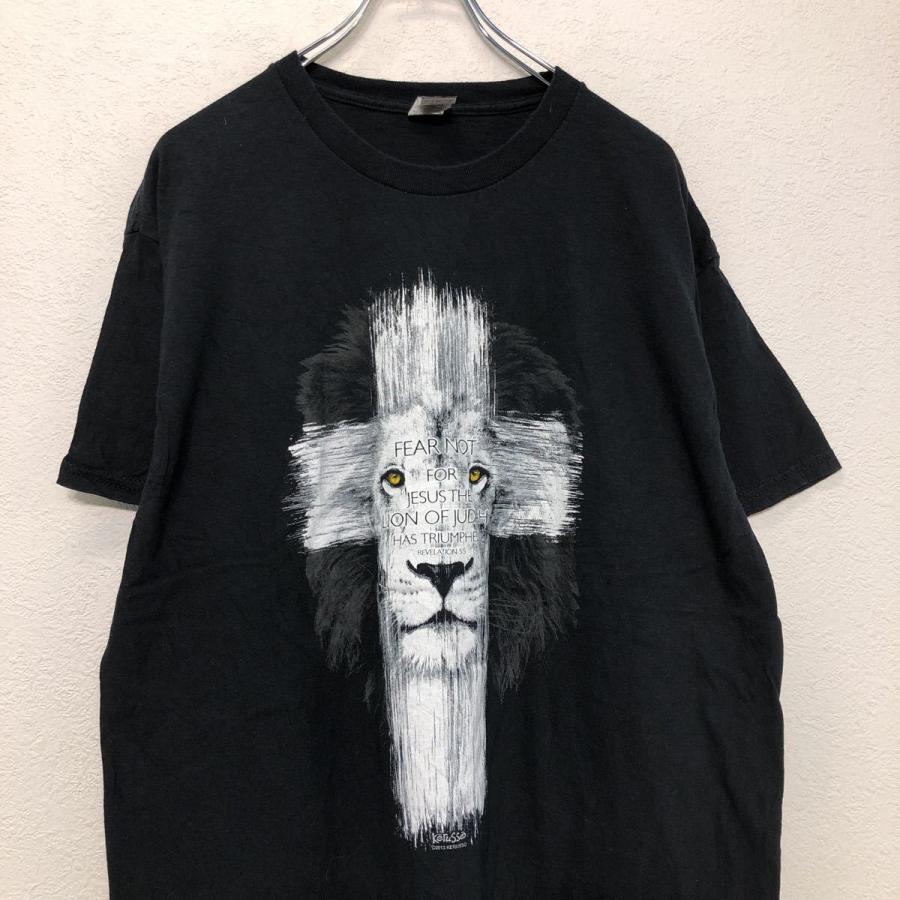 GILDAN 半袖 プリントTシャツ L ブラック ホワイト イエロー ギルダン ライオン 古着卸 アメリカ仕入 a508-6205 : 古着屋DEN ヤフーショッピング店 - 通販 ...