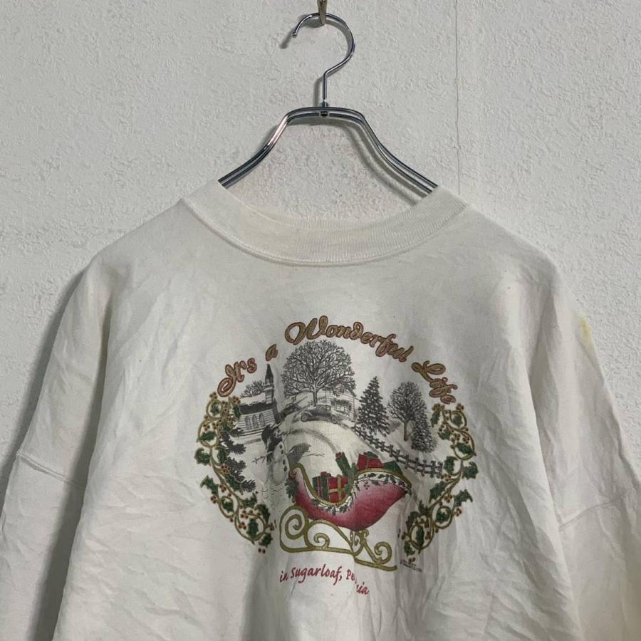 スウェット プリント トレーナー XL~ ホワイト グレー クリスマス 冬 雪だるま プレゼント 古着卸 アメリカ仕入 a508-6580 : a508-6580 : 古着屋DEN ヤフー ...