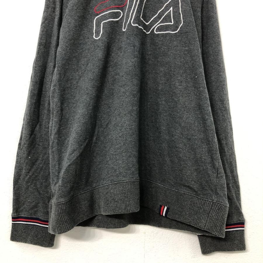 FILA ロゴ スウェット トレーナー L グレー レッド ホワイト フィラ 古着卸 アメリカ仕入 a508-7399 : 古着屋DEN ヤフーショッピング店 - 通販 - Yahoo!ショッピング