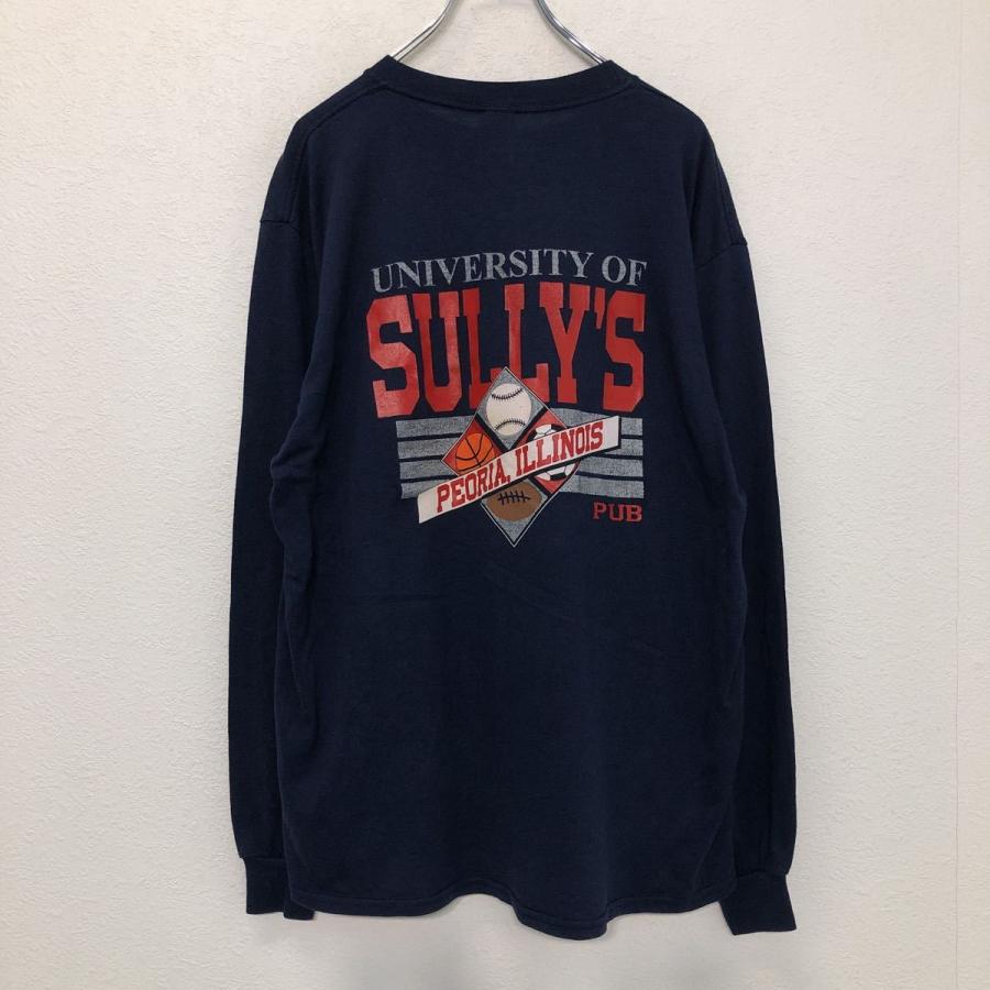 JERZEES 長袖 プリント Tシャツ XL ネイビー ホワイト ジャージーズ ユニバーサルロゴ バックプリント 古着卸 アメリカ仕入 a510-5822 : 古着屋DEN ヤフー ...