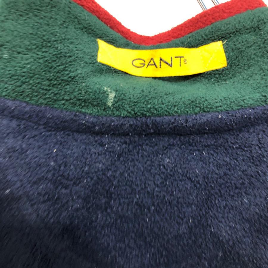 GANT フリース ジャケット L ネイビー イエロー レッド ガント ハーフジップ 裾絞り 古着卸 アメリカ仕入 a512-5374 : 古着屋DEN ヤフーショッピング店 - 通販 ...