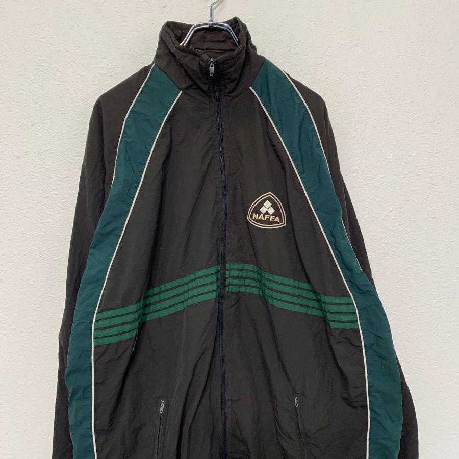 トラック ジャケット XL ブラック グリーン ベージュ ロゴ ライン ジップアップ 古着卸 アメリカ仕入 a512-5779 : a512-5779 : 古着屋DEN ヤフーショッピング店 ...