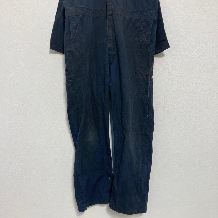DURABLE PRESS 長袖つなぎ W44 サイズ表記 46-RG ワークウェア 作業服 ネイビー 古着卸 アメリカ仕入 a601 ...