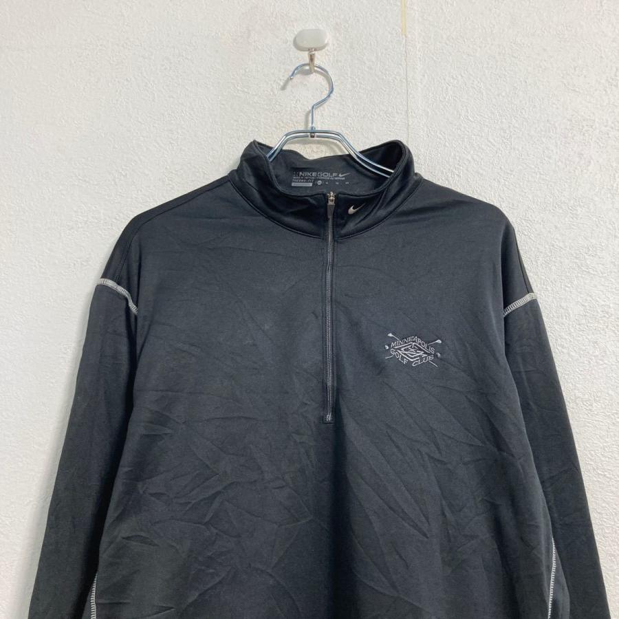 NIKE ロゴ ジャージ XL ブラック ナイキ ハーフジップ ゴルフ 古着卸 アメリカ仕入 a601-5730 : 古着屋DEN ヤフーショッピング店 - 通販 - Yahoo!ショッピング